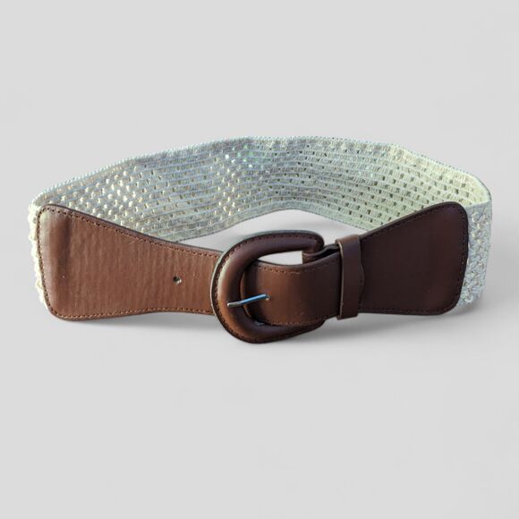 Unbranded | Accessories | Elastic Fabric Braided Belt Enduring Stretch ...